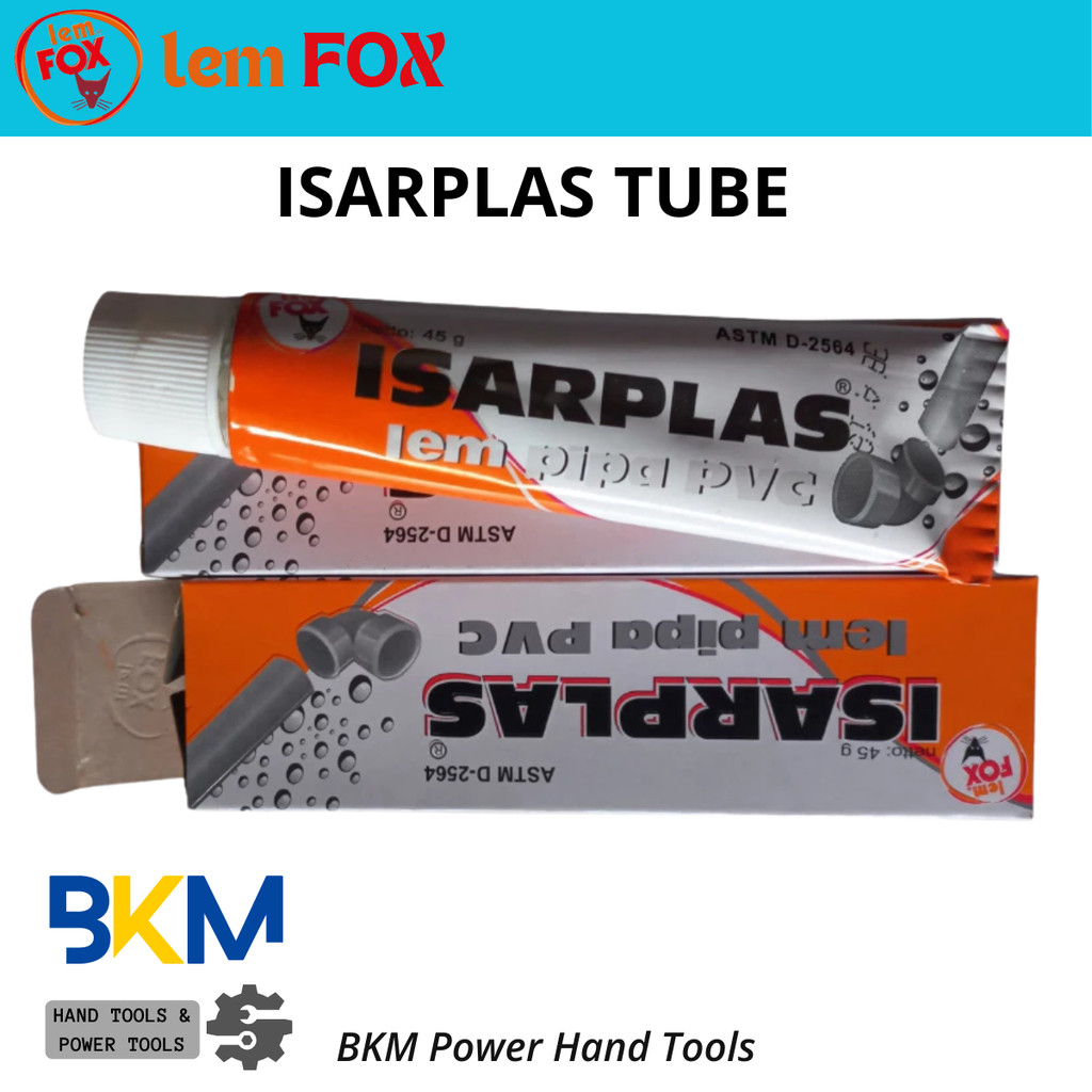 Jual LEM PIPA PVC ISARPLAS TUBE ODOL 40 gram | Shopee Indonesia