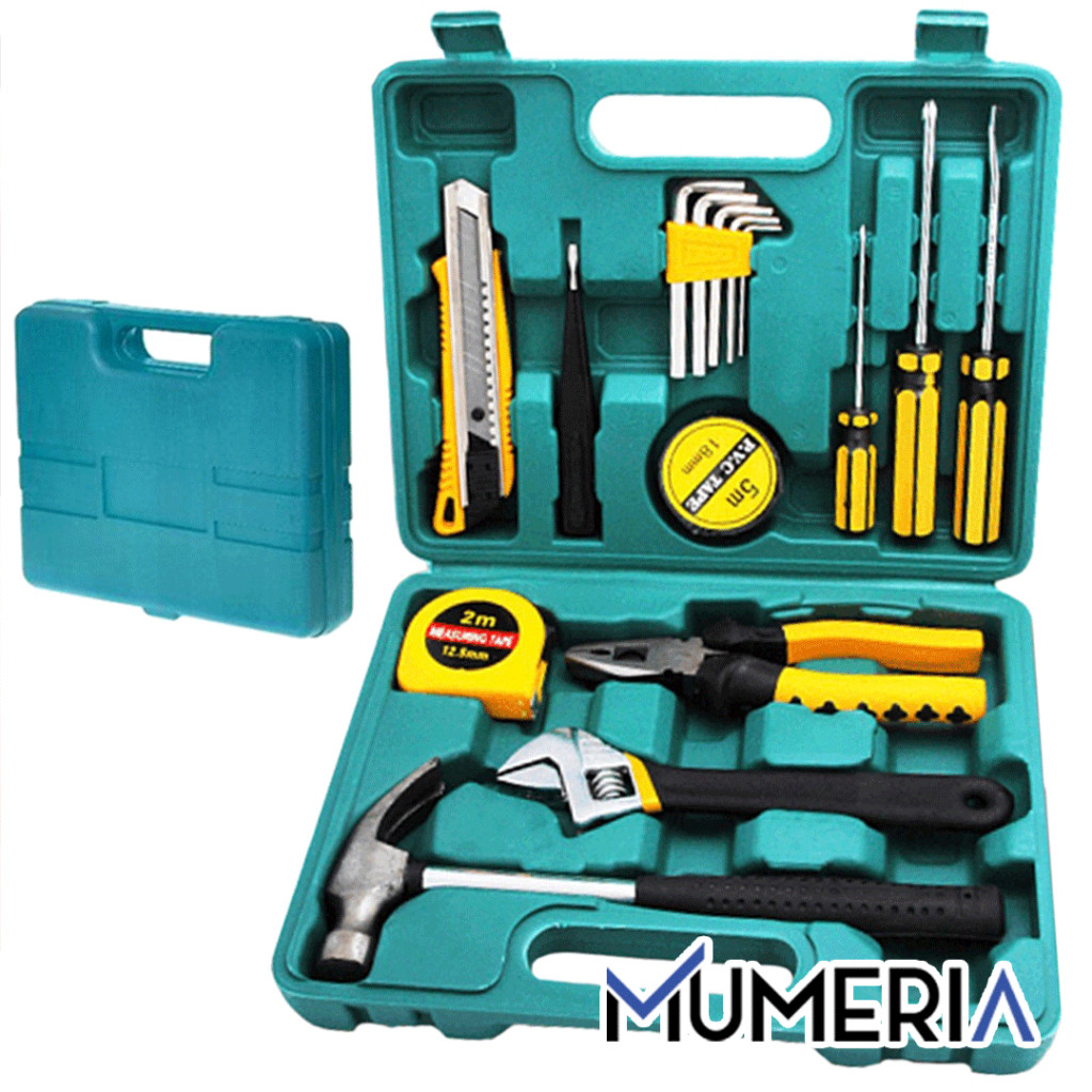 Jual Tool Kit Set Perkakas 16 In 1 Alat Perlengkapan Pertukangan ...