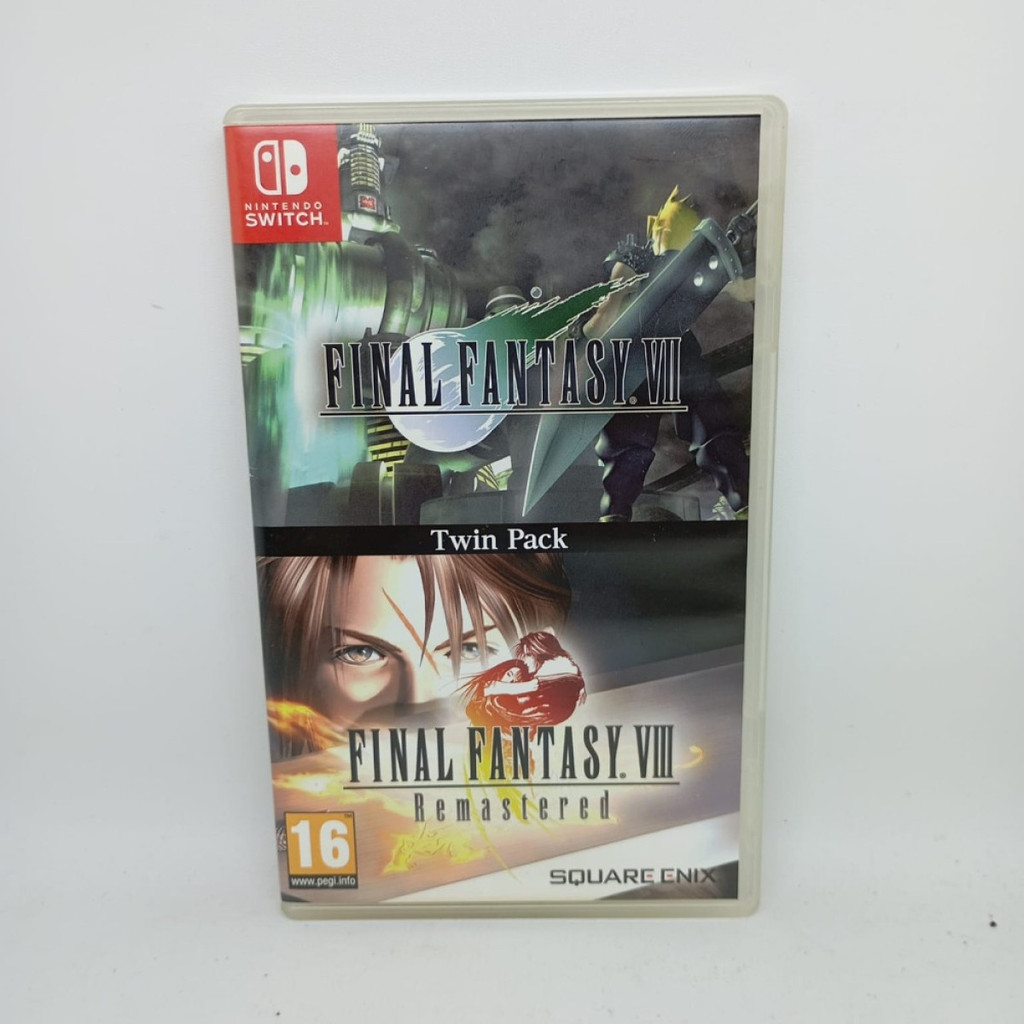 Jual Nintendo Switch Final Fantasy VII - VIII 7 - 8 Remastered Twin ...