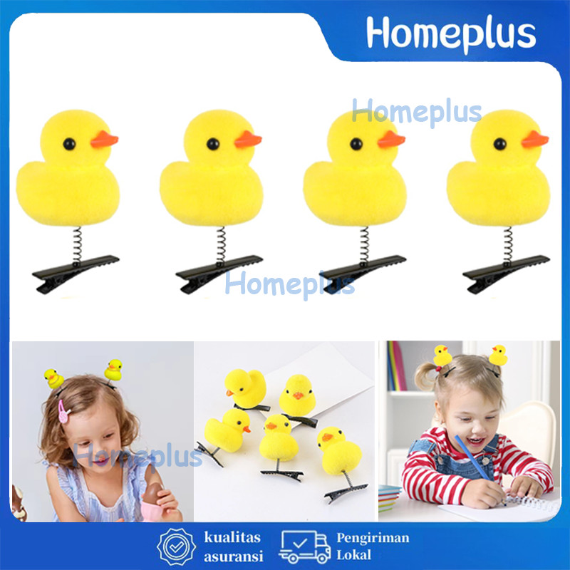Jual 1PcsJepitan Bentuk Bebek Kuning Jepit Rambut Bentuk Bebek Warna ...