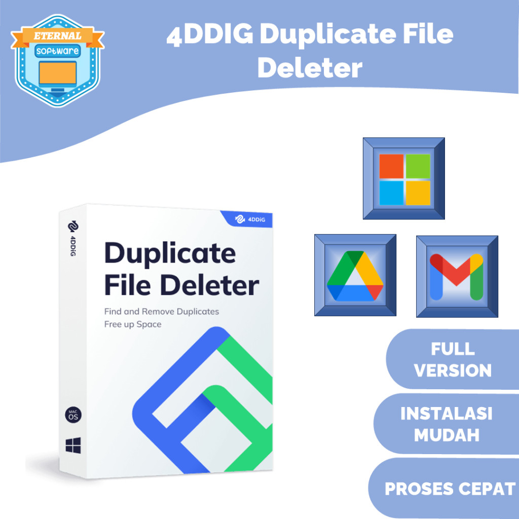 Jual 4DDIG Duplicate File Deleter Full Version Aplikasi Penghapus File ...