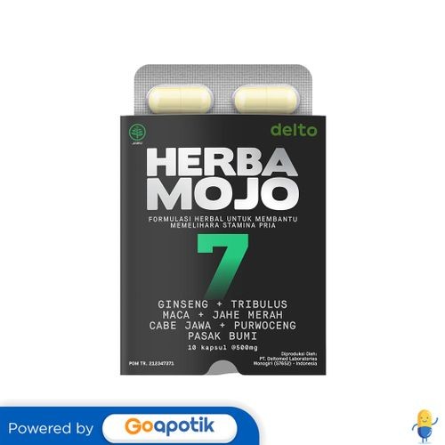 Jual Herba Mojo Strip 10 Kapsul | Shopee Indonesia