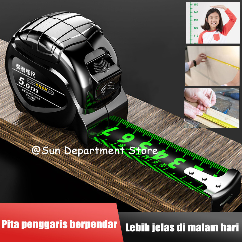 Jual Meteran Digital Laser/Meteran Baja Anti Karat/Meteran 7 5 Meter ...