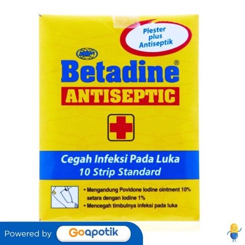 Jual Betadine Plester Amplop Dewasa Strip | Shopee Indonesia