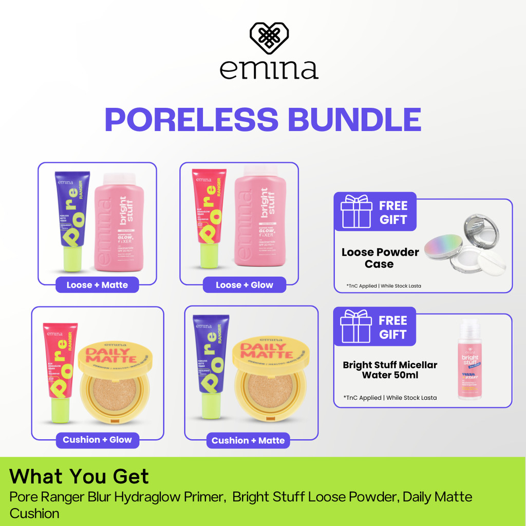 Jual Emina Glow & Fresh - Emina Primer Pore Ranger Total Poreless, Pore ...