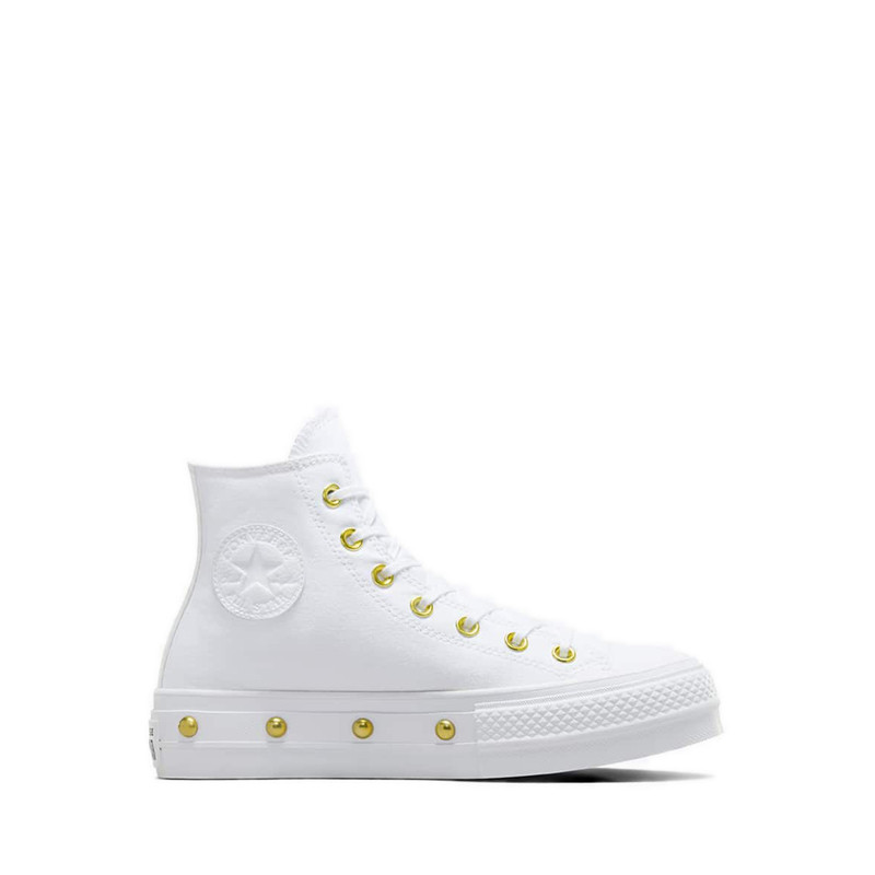 Jual Converse CTAS Lift Platform Star Studded Women's Sneakers - White ...