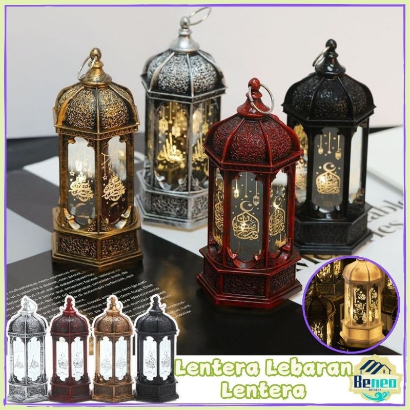 Jual Lentera Lebaran Lentera Idul Fitri Gaya Retro Klasik Lampu Lilin ...