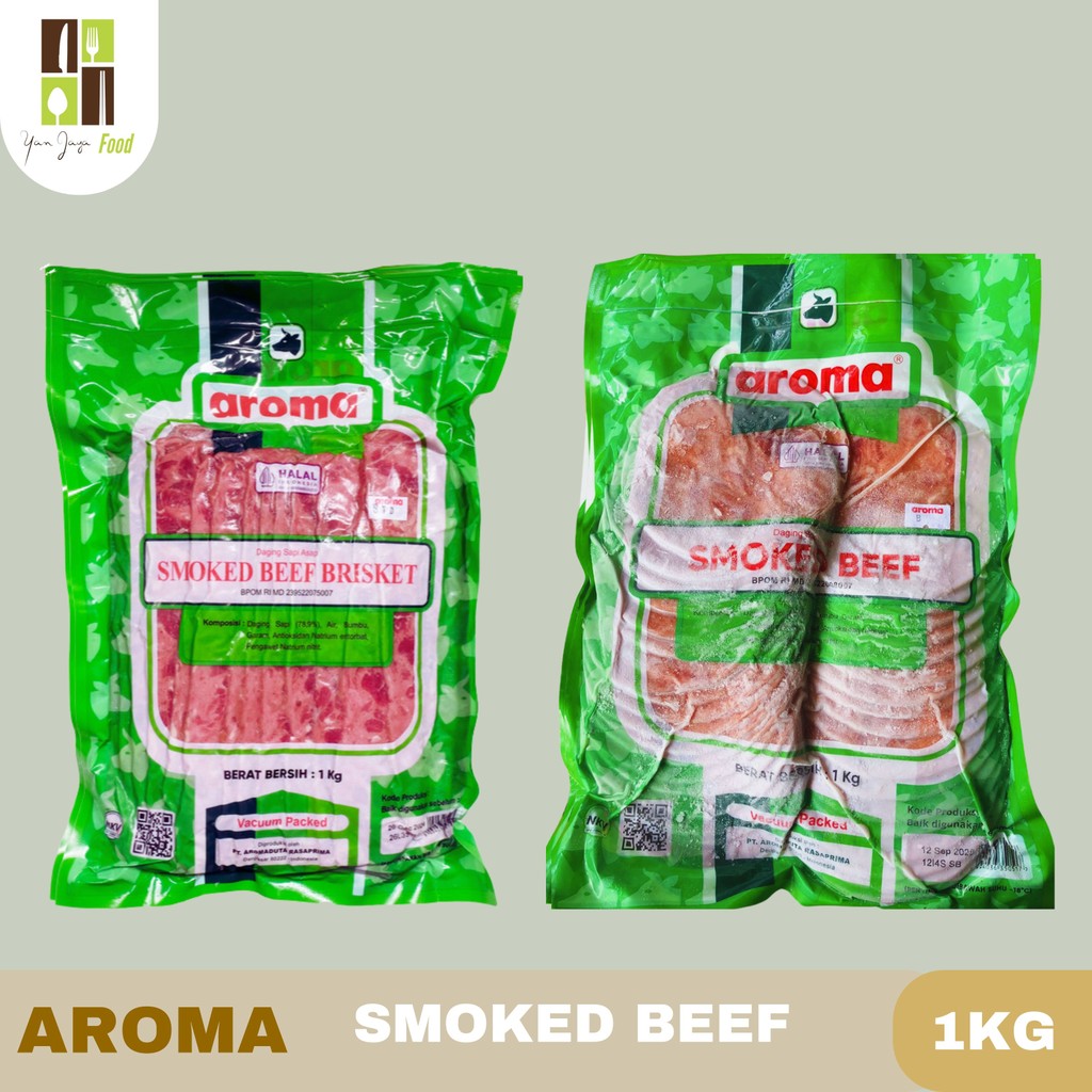 Jual Aroma Smoked Beef Bulat / Smoked Beef Brisket / Daging Sapi Asap ...