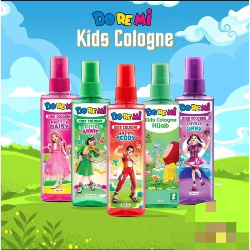 Jual Doremi Kids Cologne Low Alcohol | Skin Moisturizer 100ml, 60ml ...