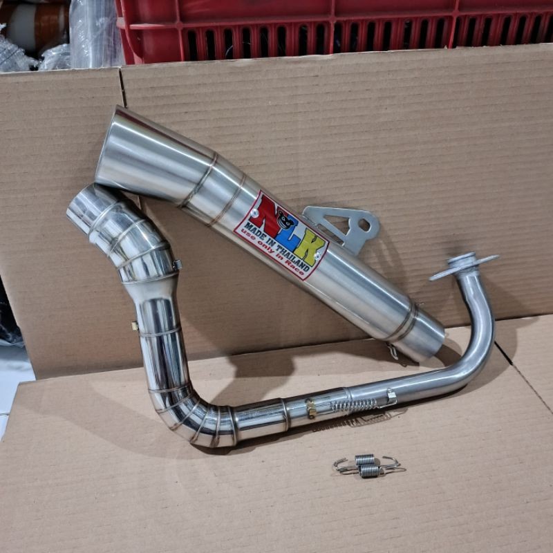 Jual Power canister NLK Super Open pipe Mio i 125 Click 125/150 Mio ...