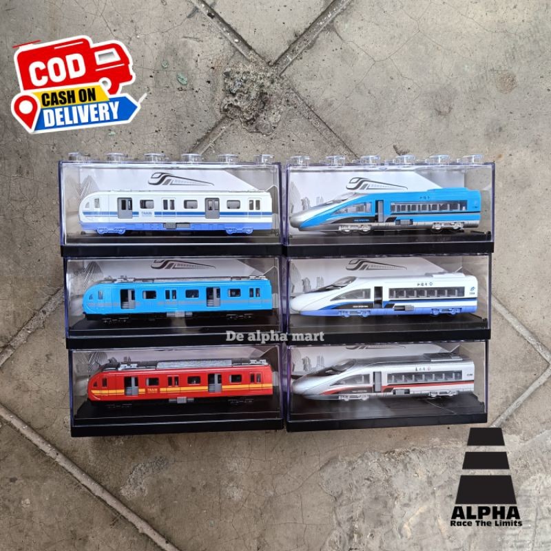 Jual DIECAST KERETA API CEPAT MIKA MINIATUR LOKOMOTIF KERETA API TOPPER KUE | Shopee Indonesia