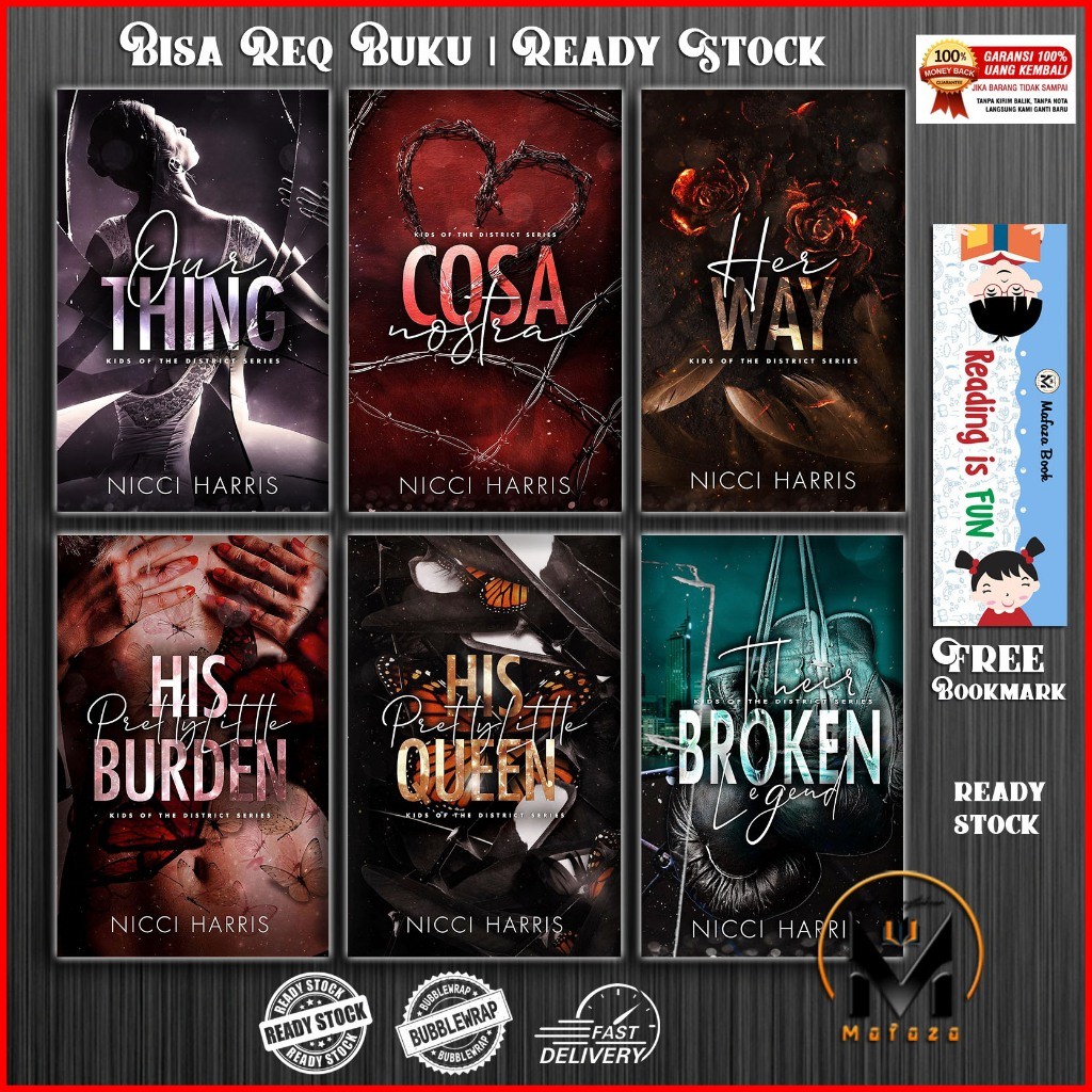 Jual Kids of The District (6 book series) Our Thing | Cosa Nostra | Her ...