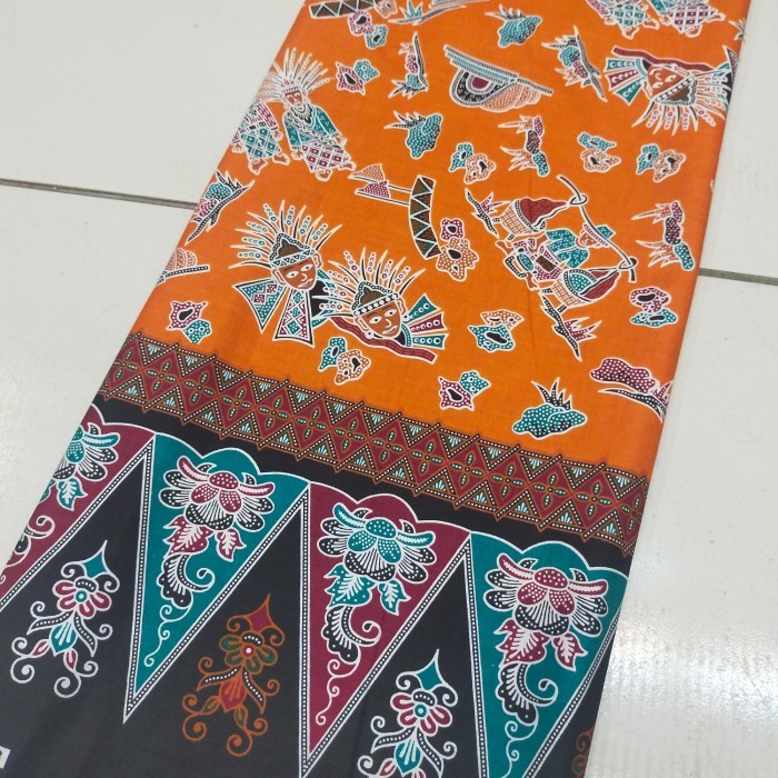 Jual Batik Ondelondel Betawi _ Kain Katun Batik Ondel Khas Betawi ...