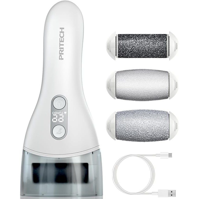 Jual PRITECH Rechargeable Foot File Kit for Calloused Skin Removal and ...