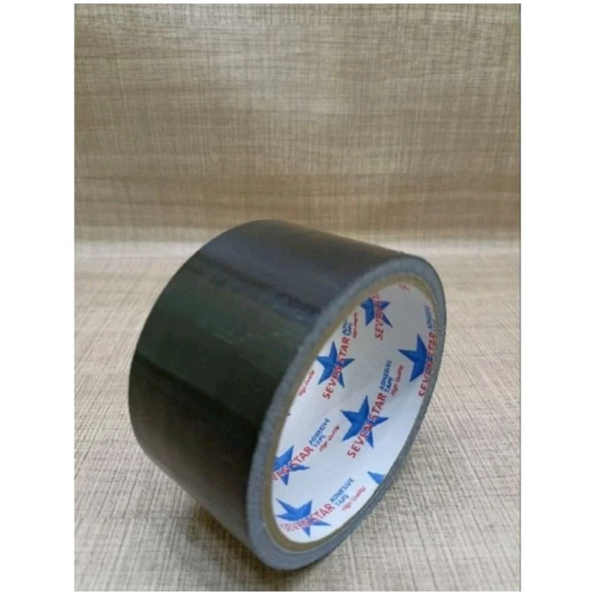 Jual LAKBAN JILID KAIN HITAM CLOTH TAPE 44 MM X 10 YARD - FALISHA DAILY ...