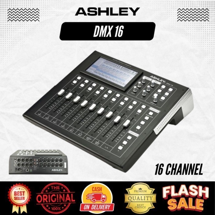 Jual Mixer Digital Ashley DMX 16 CHANNEL Original Produk | Shopee Indonesia