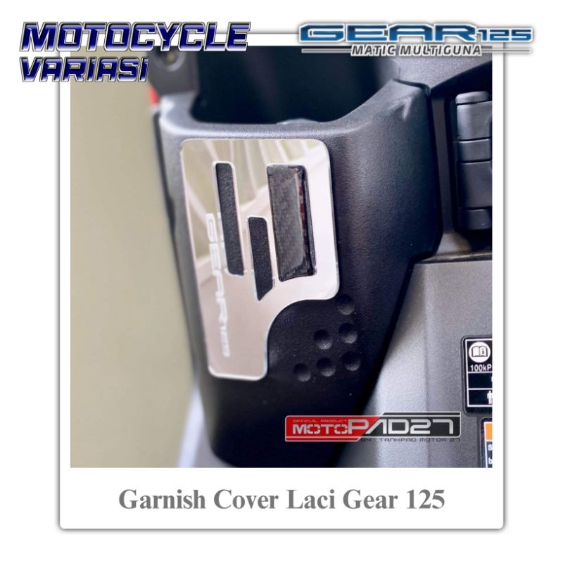 Jual Garnish Laci Yamaha Gear 125 Cover Laci Yamaha Gear 2022 aksesoris ...