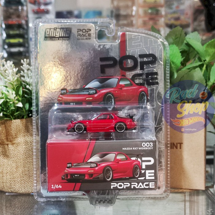 Jual Pop Race x Enigma Mazda RX-7 Red (Blister Version) | Shopee Indonesia