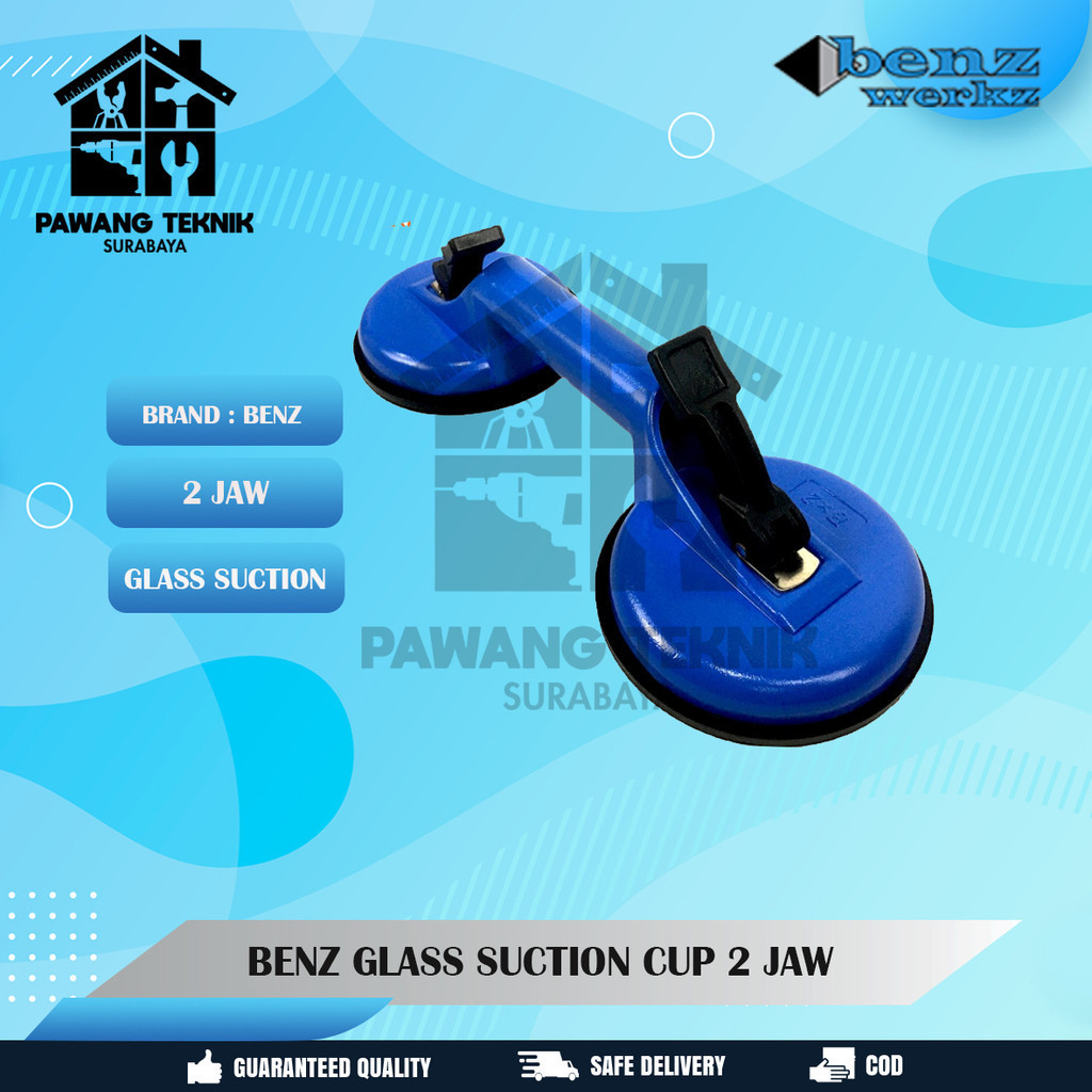 Jual Benz Kop Kaca Kaki 2 - Glass Suction 2 Jaws - Alat Angkat Pindah ...