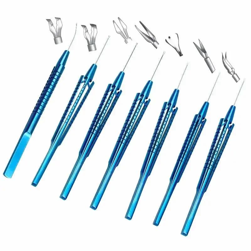 Jual Ophthalmic Retinal Capsulorhexis Forceps Foreign Body Forceps Straight/Curved/Angled ...