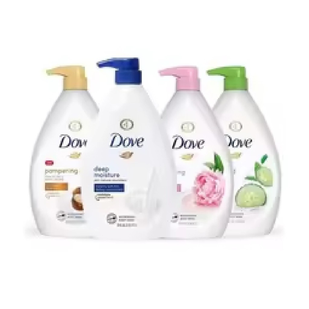 Jual MURAH Dove Body Wash Deeply Nourishing Botol pompa 550ml/1000ml ...