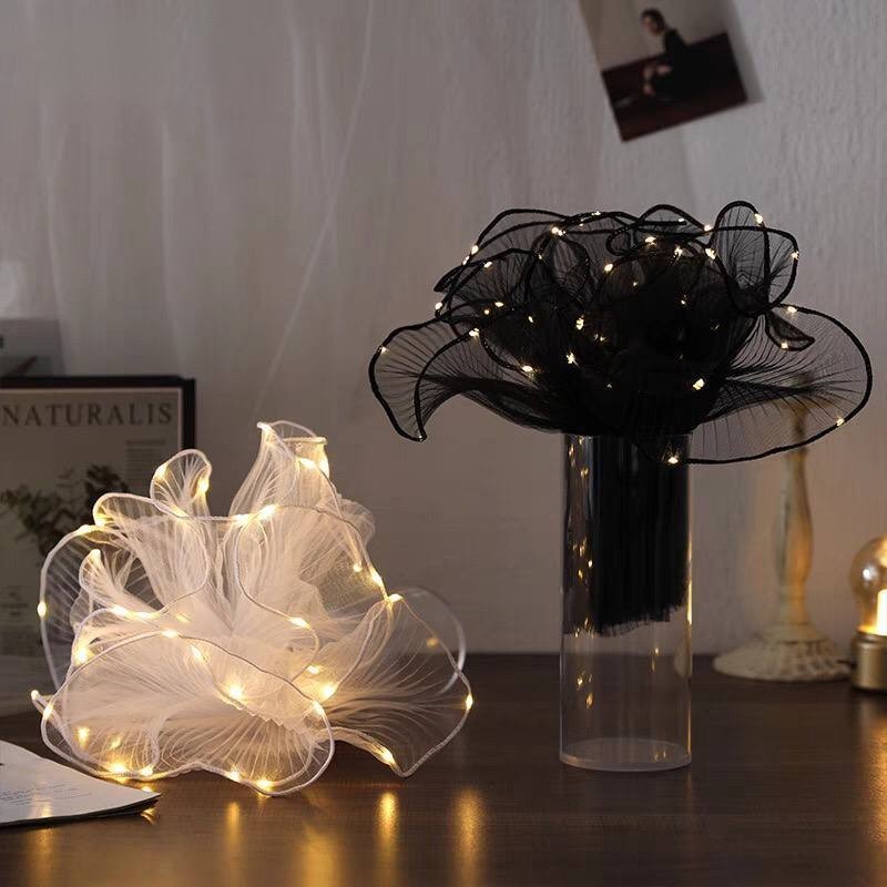Jual Perlangkapan Buket Kain Tile LED / Korean Style Wrapping Flower ...