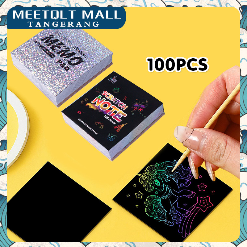 Jual Scratch Note-Warni Scratch Book-Grafiti Scratch Book-Cardboard ...
