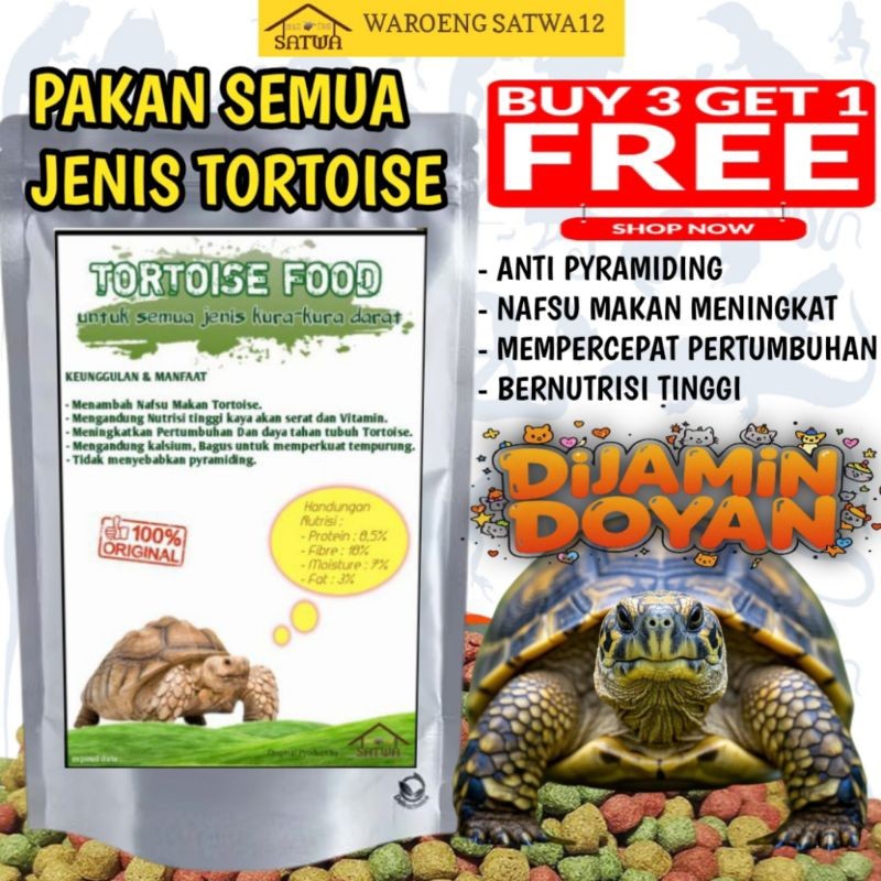 Jual 1KG PELET MAKANAN TORTOISE SULCATA PAKAN KURA KURA DARAT TORTO ...