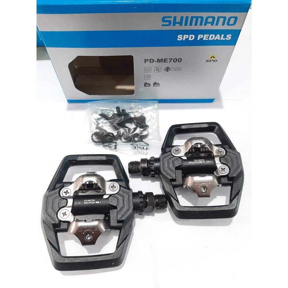 Jual Pedal Shimano Cleat PD - ME700 include Cleatset SM - SH51 Hitam ...