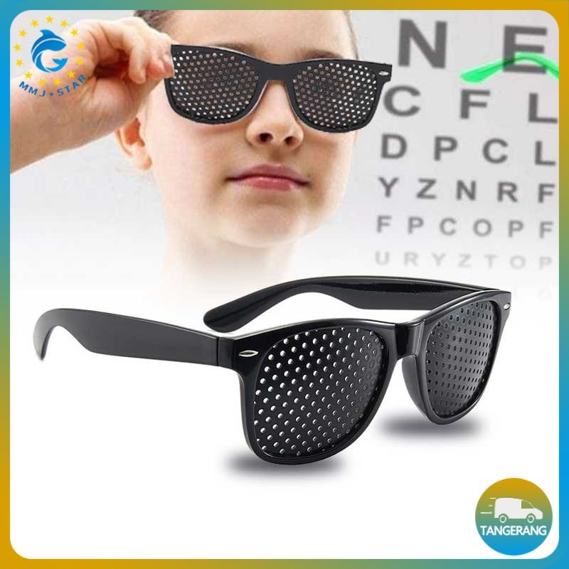 Jual Kacamata Kesehatan Pinhole Untuk Terapi Mata Minus Silinder Latihan Otot Mata Alami ...