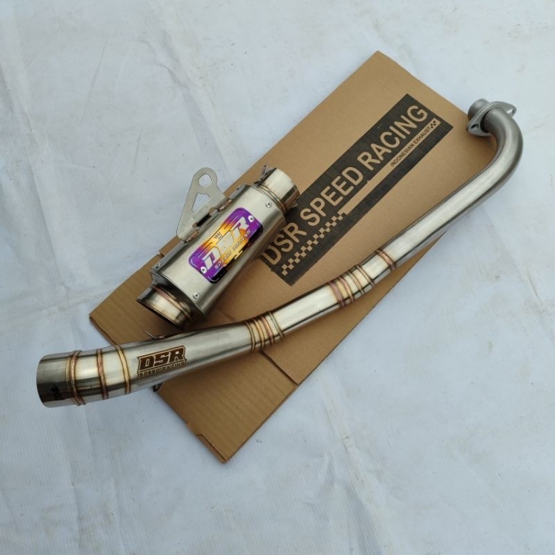 Jual Kenalpot Dragbike Sleep Engine DSR Bebek 130cc - 200cc Type PL ...