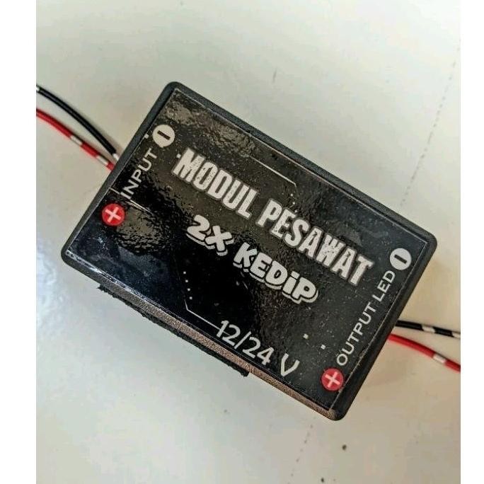 Jual Modul Blitz Pesawat 2x Kedip 12/24 Volt - Modul Saja | Shopee ...