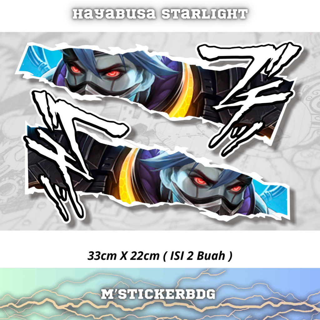 Jual Sticker Stripping All Type Motor Print Stiker Mobile Legends ...
