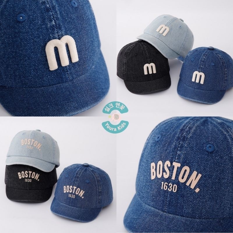 Jual BENO_SHOP.ID 8bln - 4thn | Topi BASEBALL DENIM Anak Balita-BOSTON ...