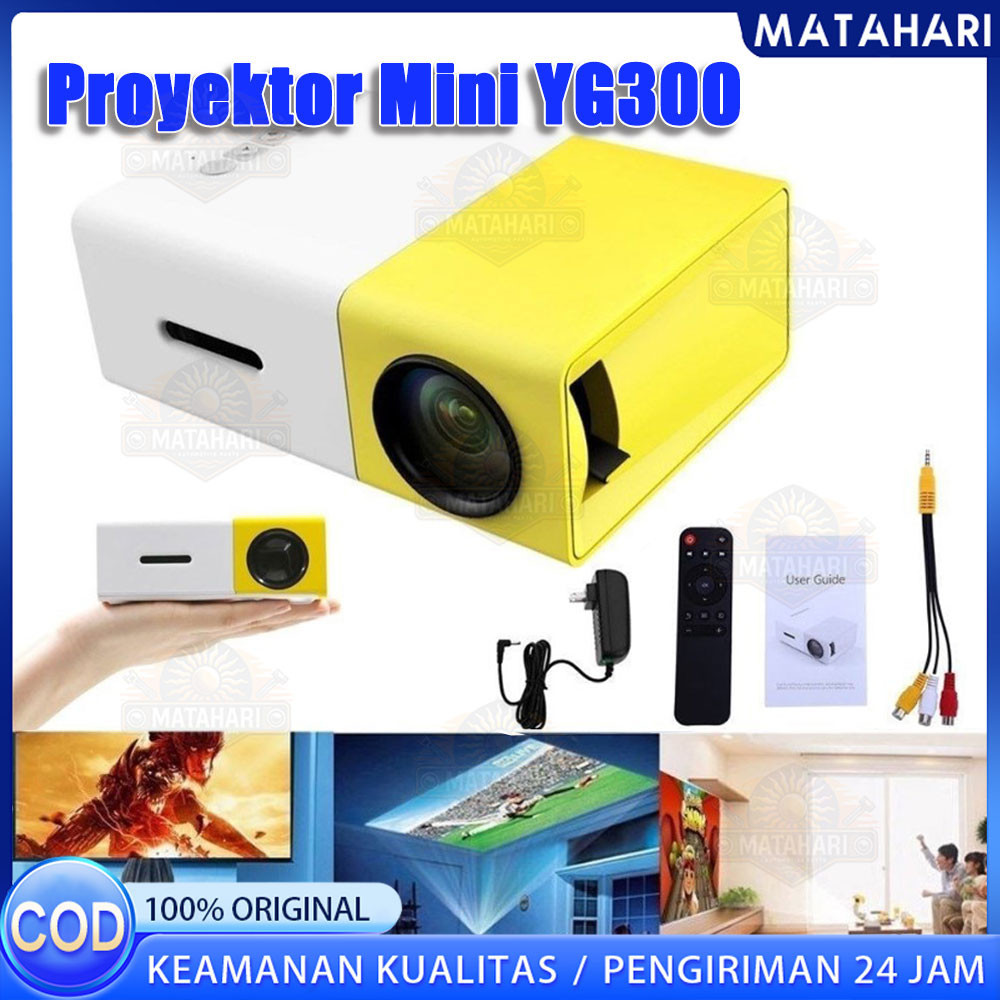 Jual Proyektor mini YG300 Portable Led mini Proyektor hp mini Home ...