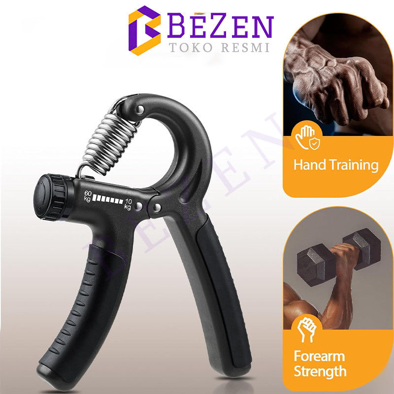 Jual Handgrip Adjustable Alat Bantu Fitness Otot Lengan Tangan Portable ...