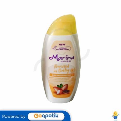 Jual Marina Natural Hand & Body Lotion Nourished & Healthy 95 Ml Botol ...