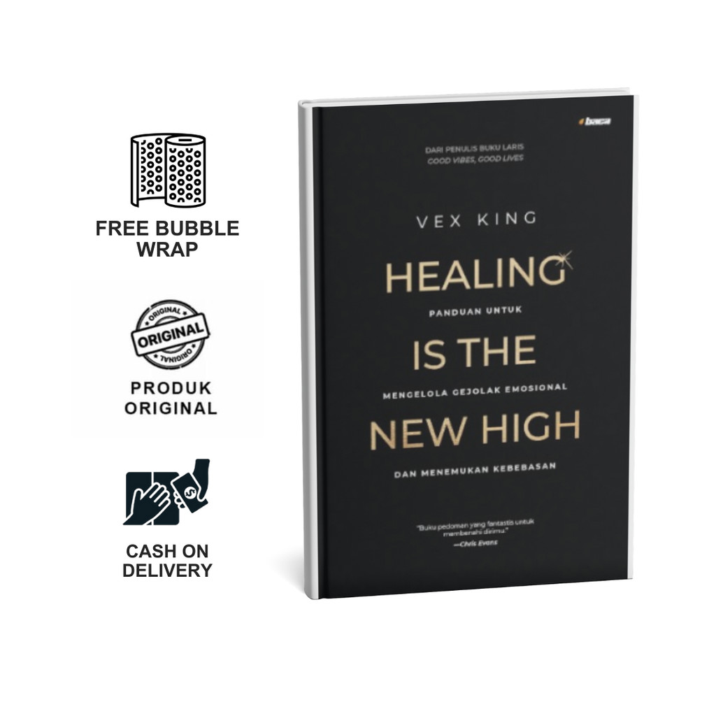 Jual Non Fiksi | Healing is the New High | Vex King | Penerbit Baca | Shopee Indonesia