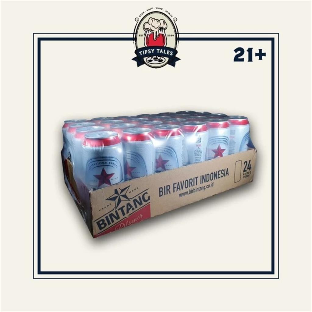 Jual 1 Ctn Bir Bintang Kaleng 330 ml ( kaleng kecil ) | Shopee Indonesia