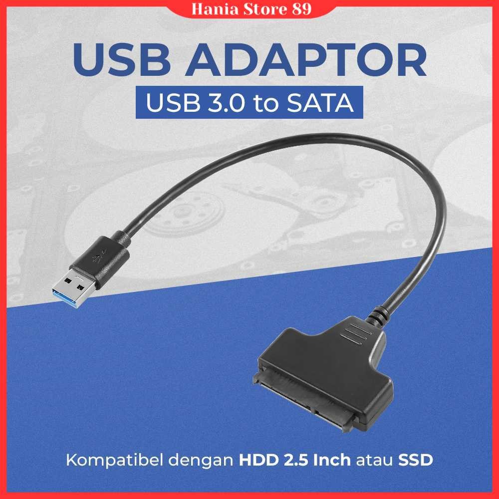 Jual Kabel USB 3.0 to SATA HDD SSD Adaptor - 4071-1097 | Shopee Indonesia