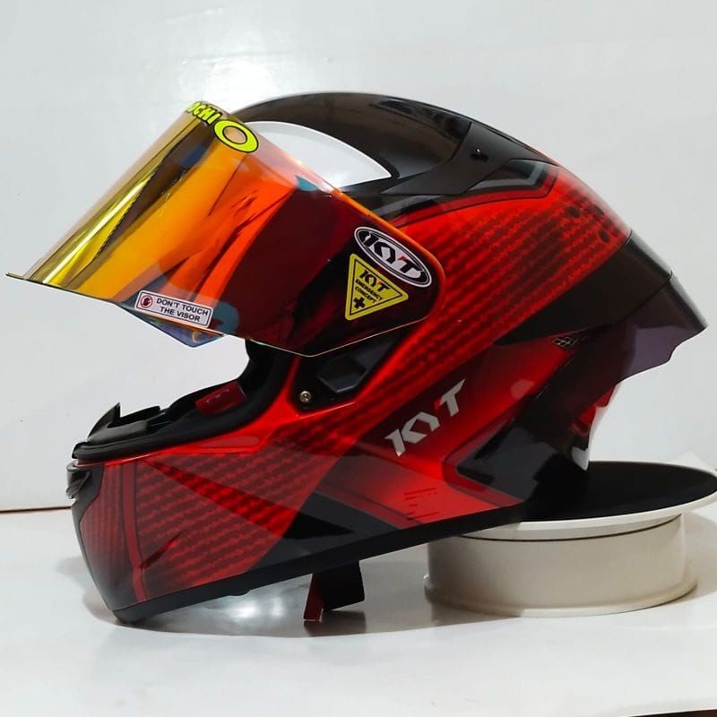 Jual Helm Full Face KYT TT Course Marvel Deadpool Limited Edition Paket ...