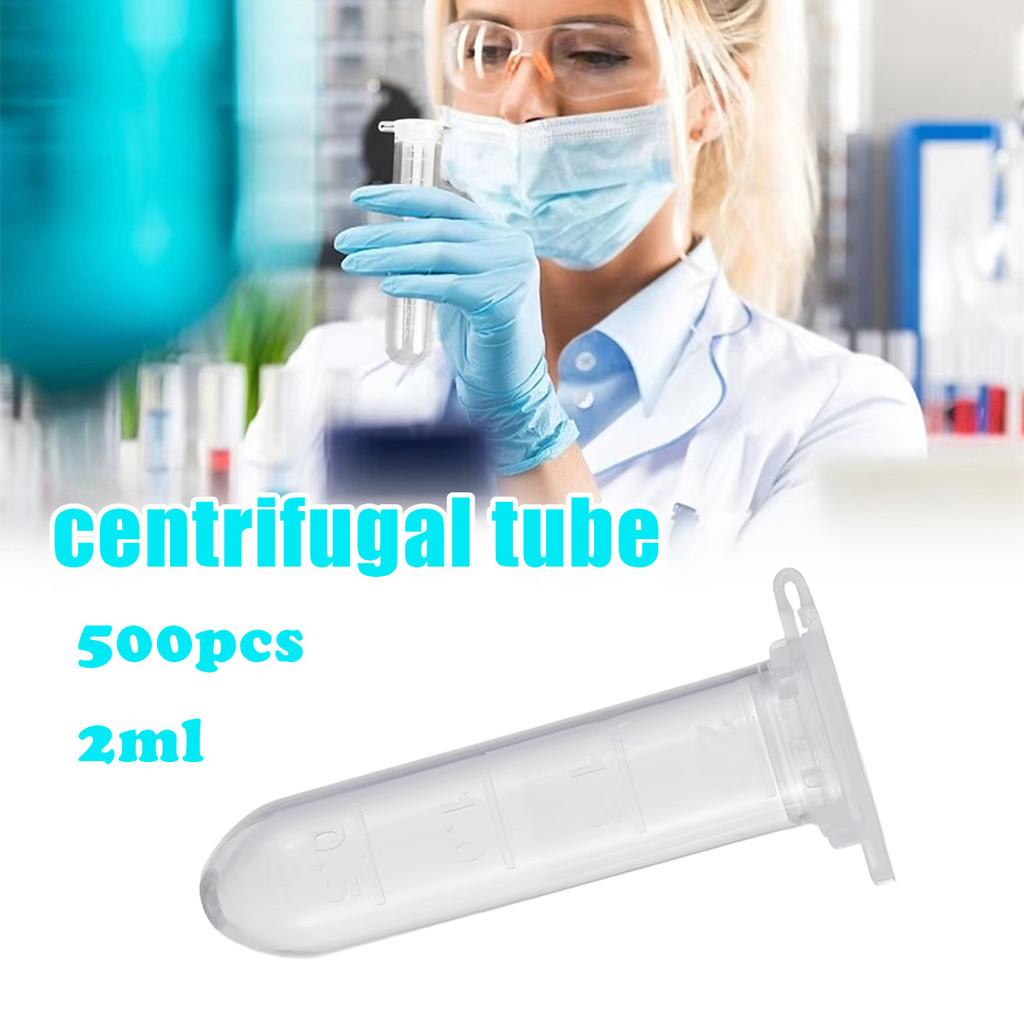 Jual Isi 500pcs Pcr Tube Microtube Centrifuge Tube Tabung Eppendorf ...
