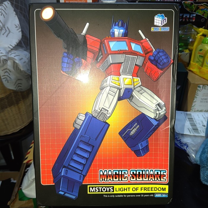Jual Transformers G1 Optimus Prime - MS Toys Magic Square Light Of ...