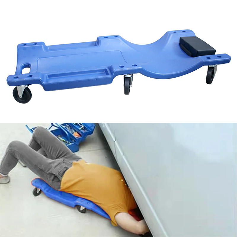 Jual 36 inch Blue Car Repair Lying Board With Skateboard Spare Parts ...