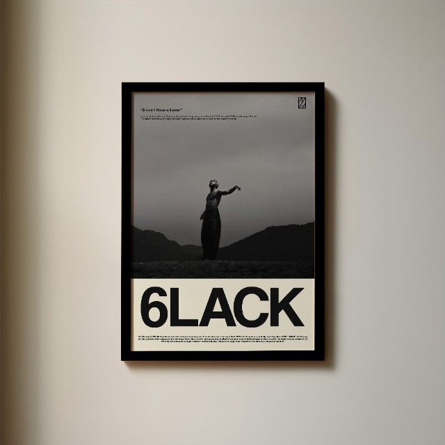 Jual Poster 6Lack "Since I have a Lover" | American Singer | Best ...