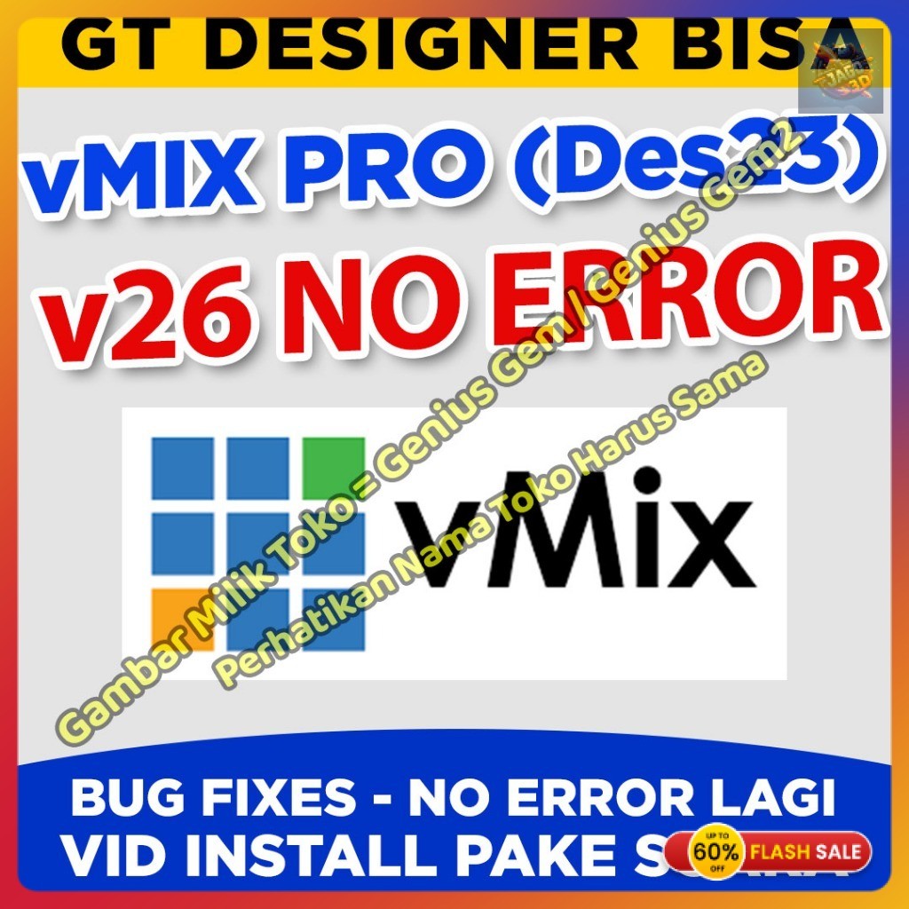 Jual vMIX Terbaru (Windows) V-Mix INCLUDE VERSI TERBARU | Shopee Indonesia