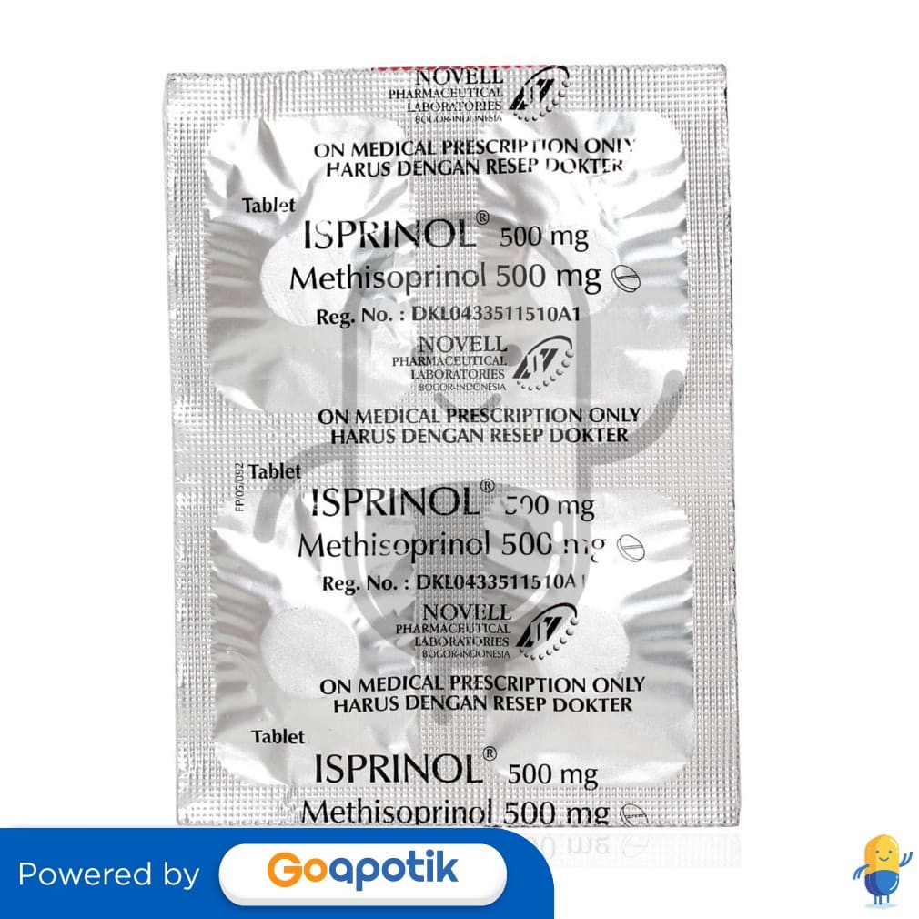 Jual Isprinol 500 Mg Strip 4 Tablet | Shopee Indonesia