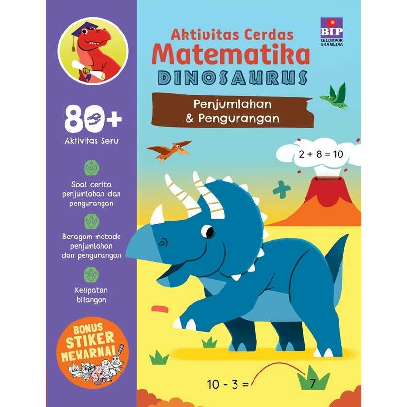 Jual Aktivitas Cerdas Matematika Dinosaurus & Unicorn - Lisa Regan ...