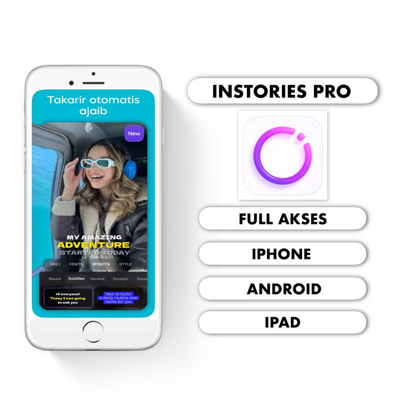 Jual ORIGINAL APLIKASI INSTORIES ( BERUPA ACC LOGIN ) IOS ANDROID ...