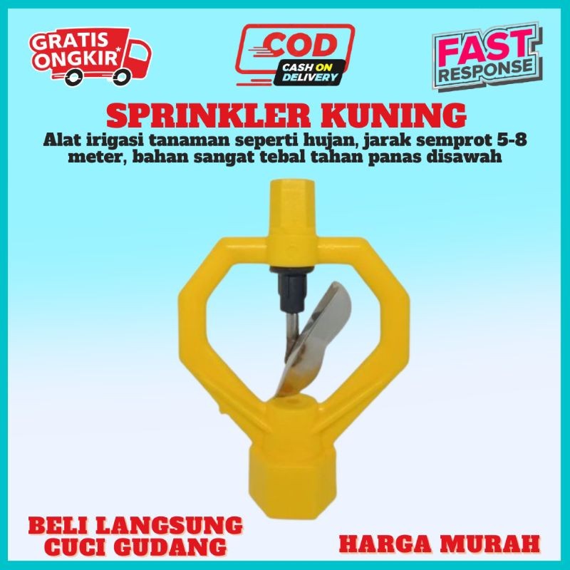 Jual KINCIR AIR KUNING VITRIASSS ( Sprinkler /sprinkle / kincir air ...